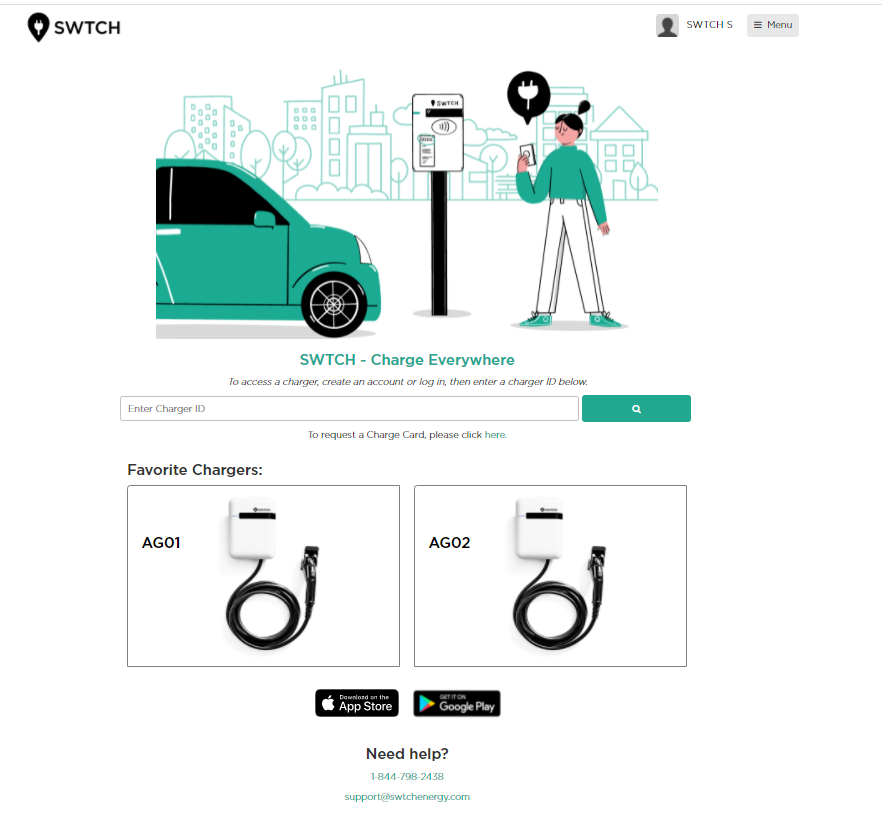 How to set a station as a favorite in the mobile and web app – SWTCH